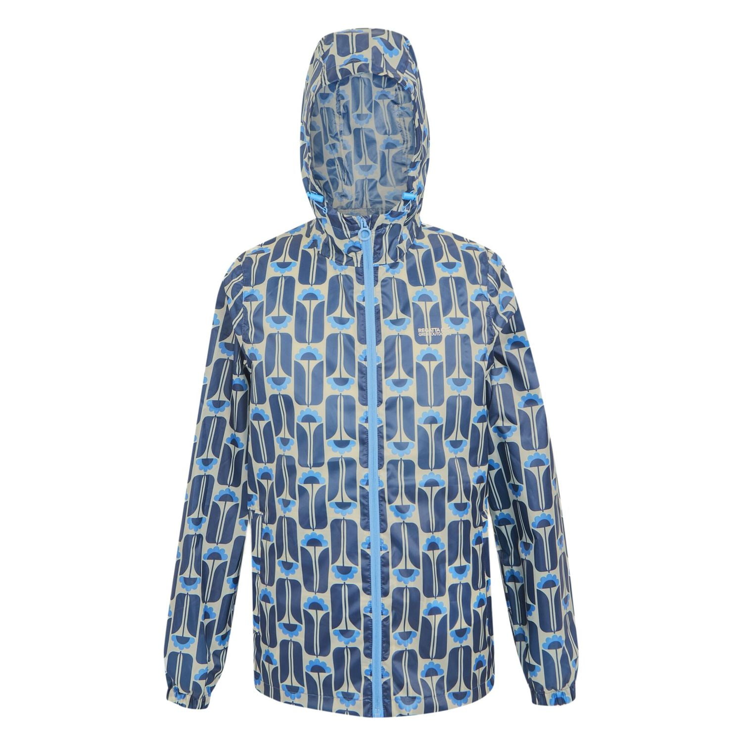 Regatta Womens Orla Kiely Tall Flowers Packaway Waterproof Jacket ...