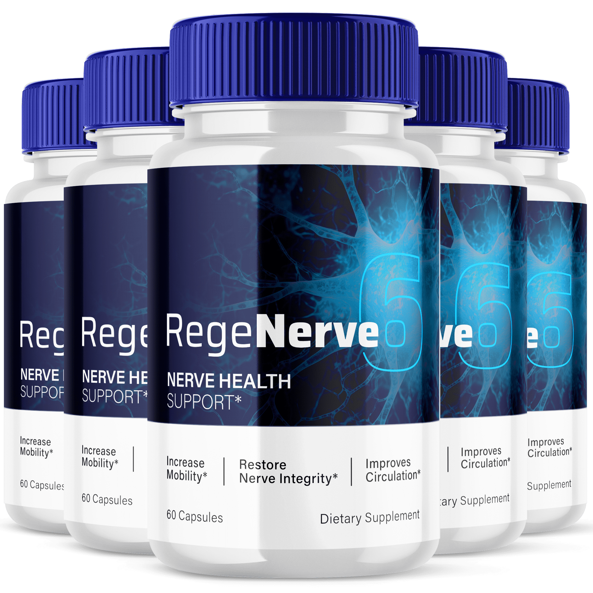RegeNerve 6 Advanced Formula Pills Regen Nerve 6 Health Support 300 ...