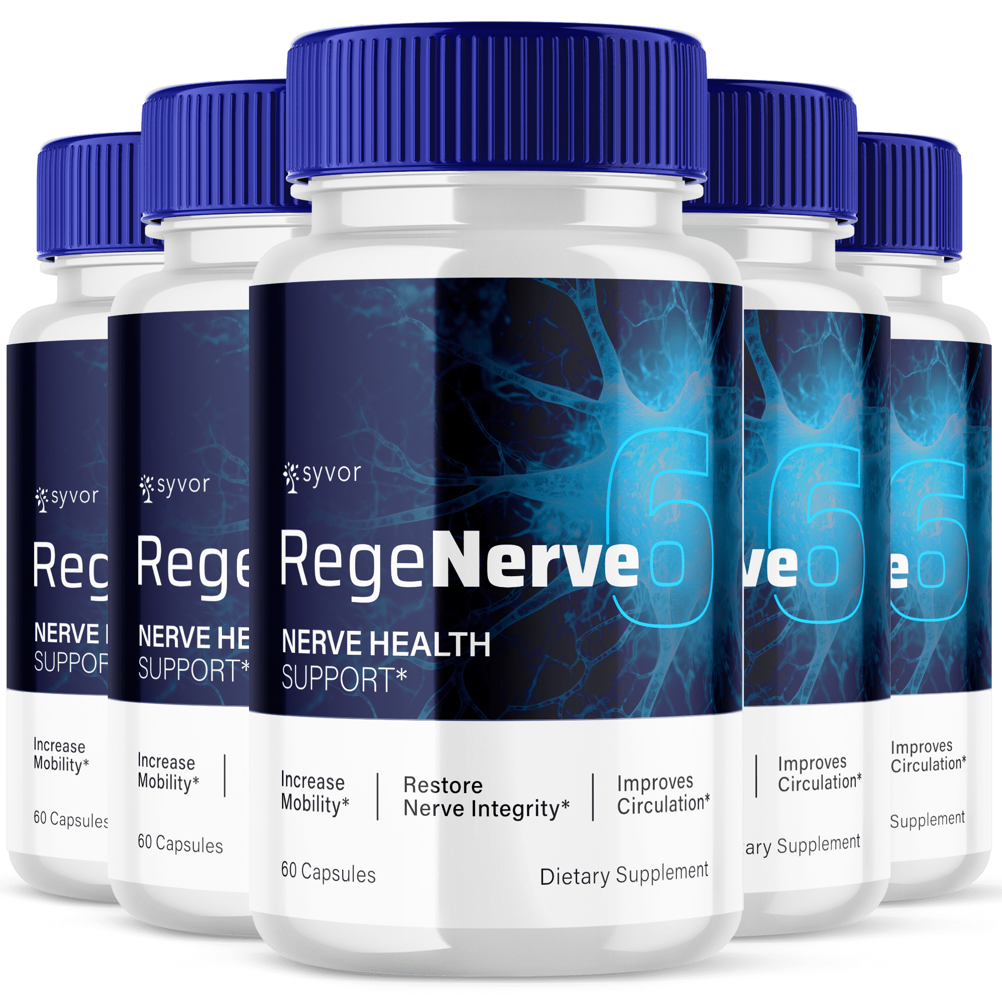 RegeNerve 6 Advanced Nerve Support Supplement Pills All Natural ...