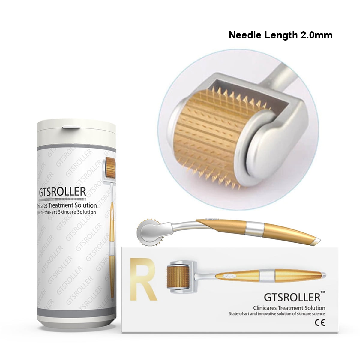 Regen Premium Derma Roller for face Titanium Microdermabrasion 192 ...