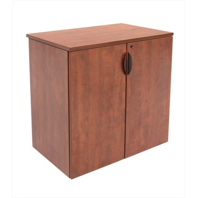 Regency 35 In. Stackable Storage Cabinet - Cherry - Walmart.com