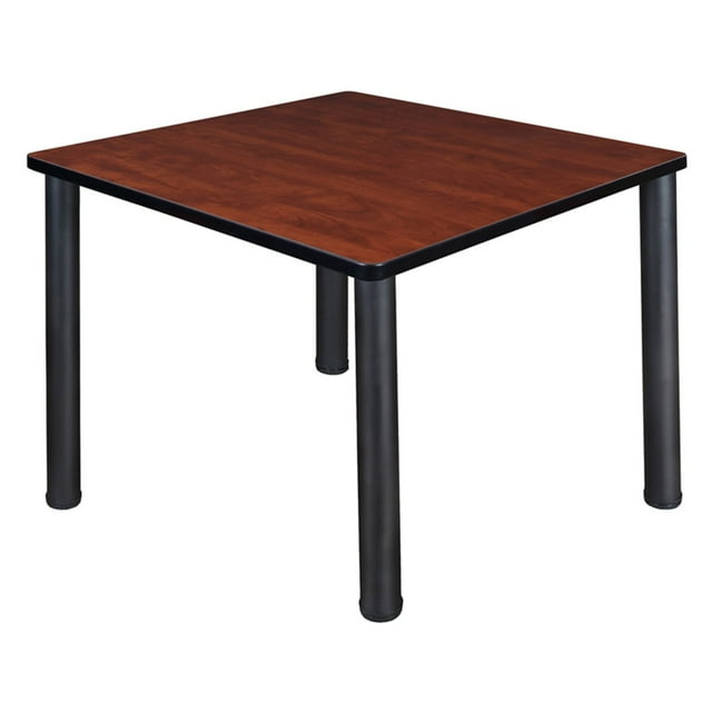 Regency 36" Square Table with Black Post Legs - Walmart.com