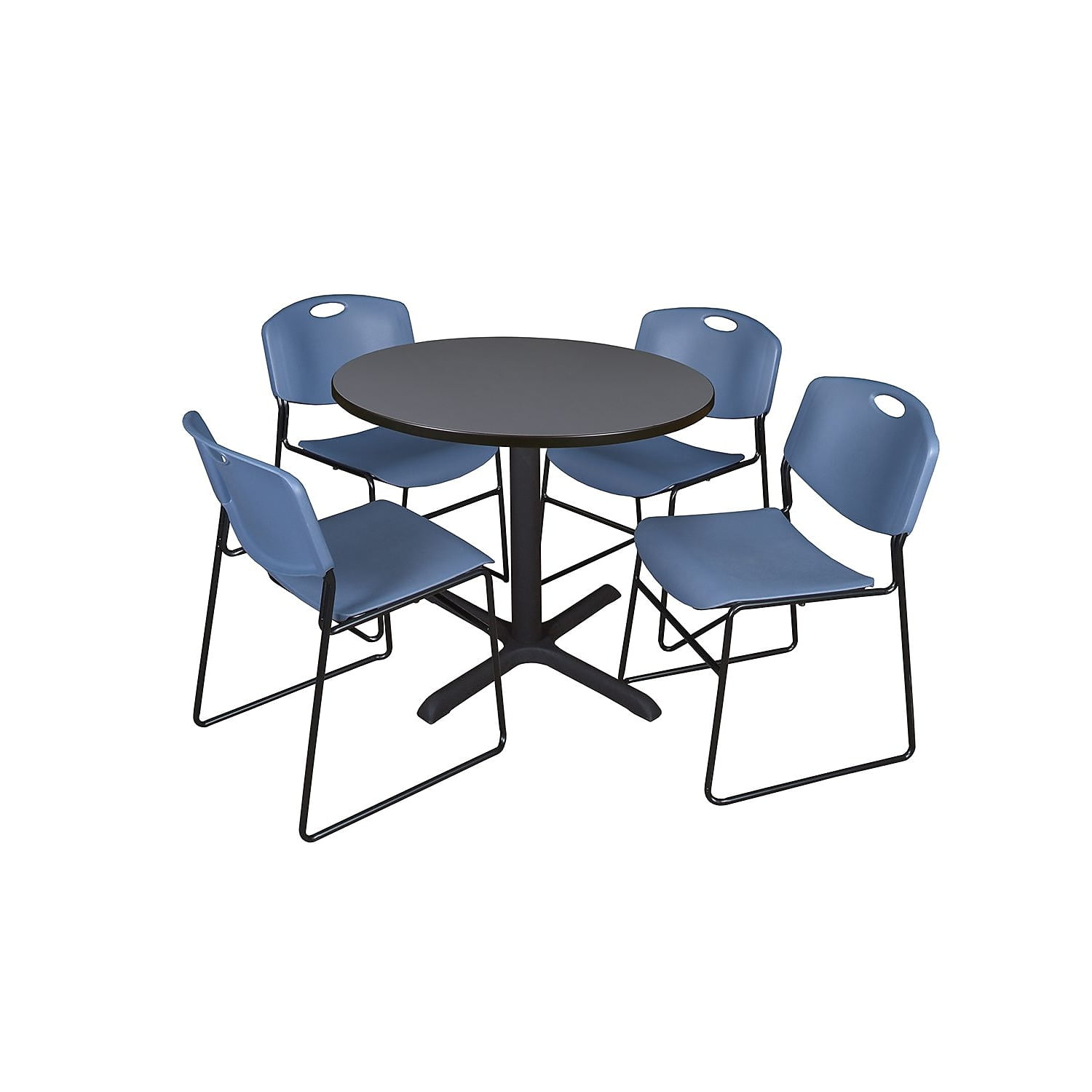 Regency 36-inch Training & Hospitality Round Shape Laminate Table with ...