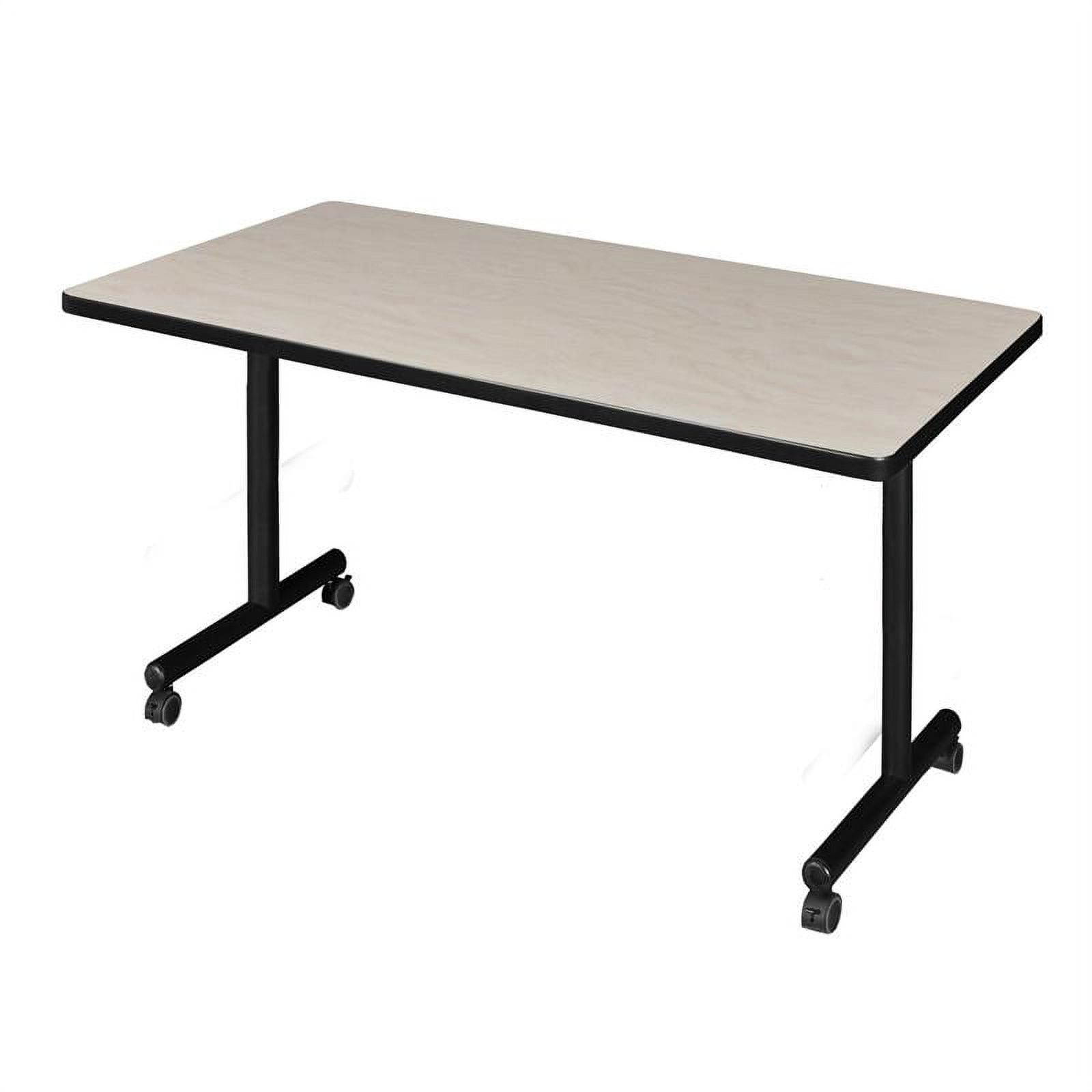 Regency 48" x 30" Kobe Mobile Training Table- Maple - Walmart.com