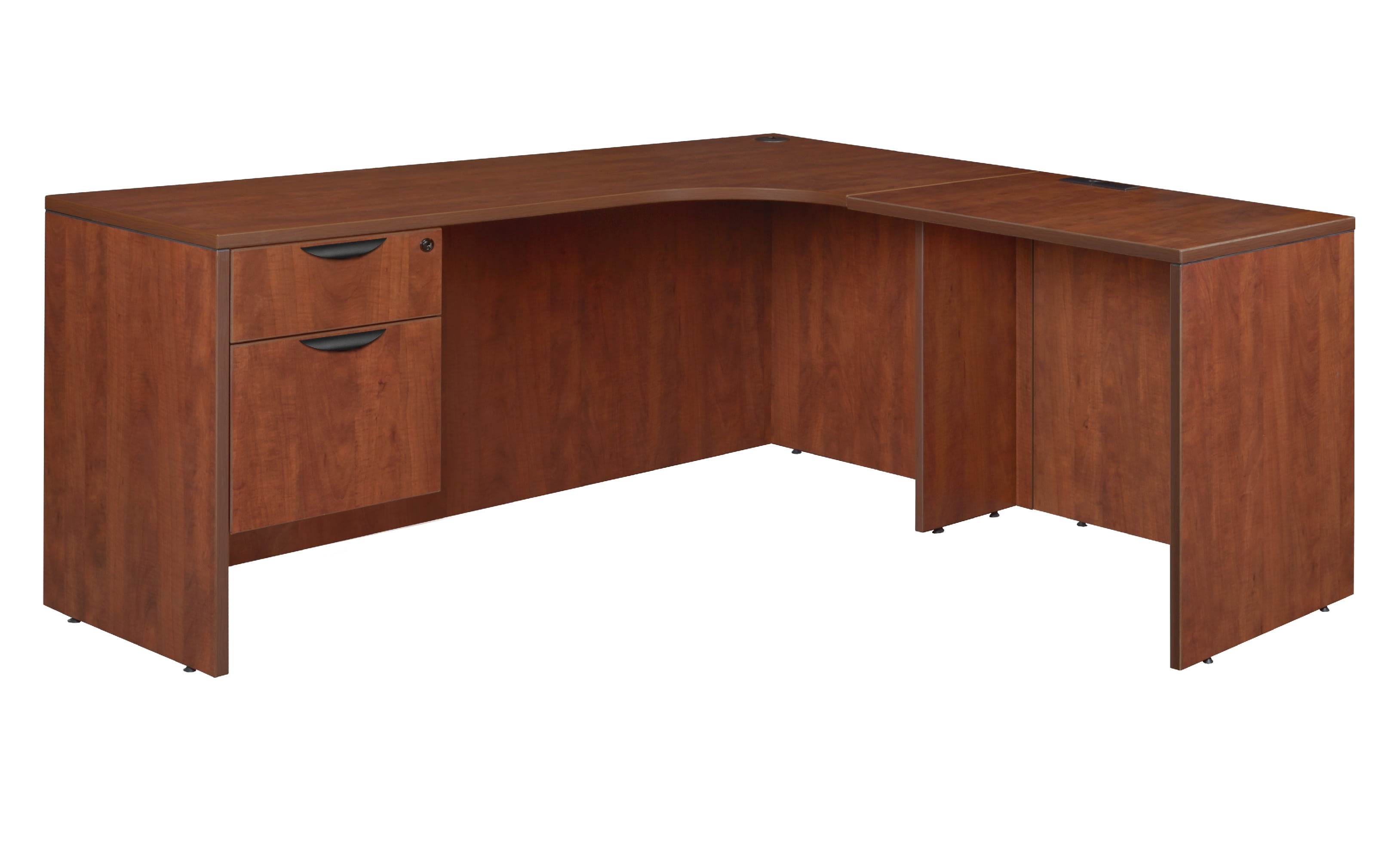 Regency Legacy 71 x 59 in. Single Pedestal Right Corner Credenza ...