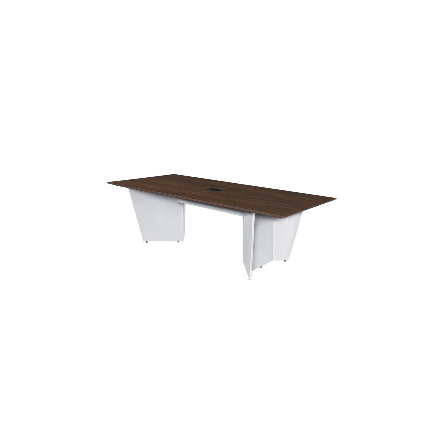 Regency Array 96" Conference Table with Power Data Grommet- Neo Walnut ...