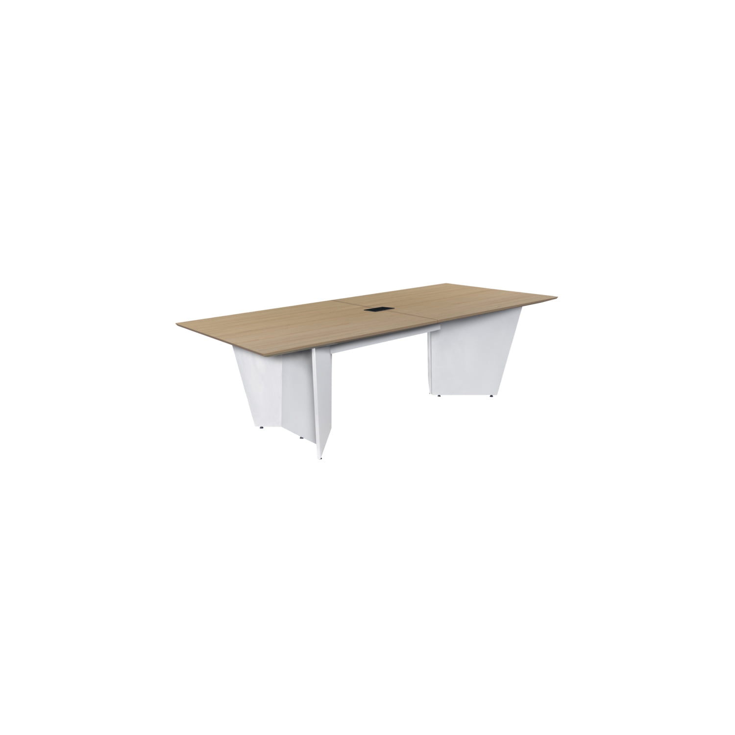 Regency Array 96" Conference Table with Power Data Grommet- Noble Oak ...
