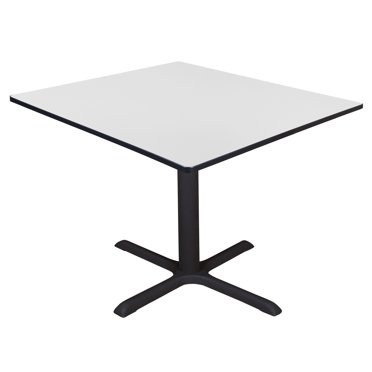 ACME Dining High Rise Counter Height Table, Clear Glass and Chrome ...