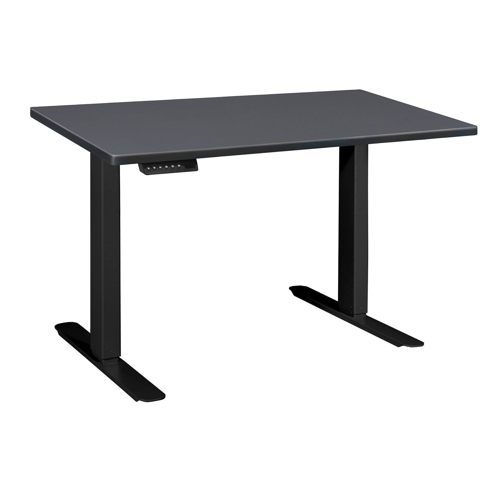 Regency Esteem 42 in. Office Standing Adjustable Height Desk- Grey Top ...