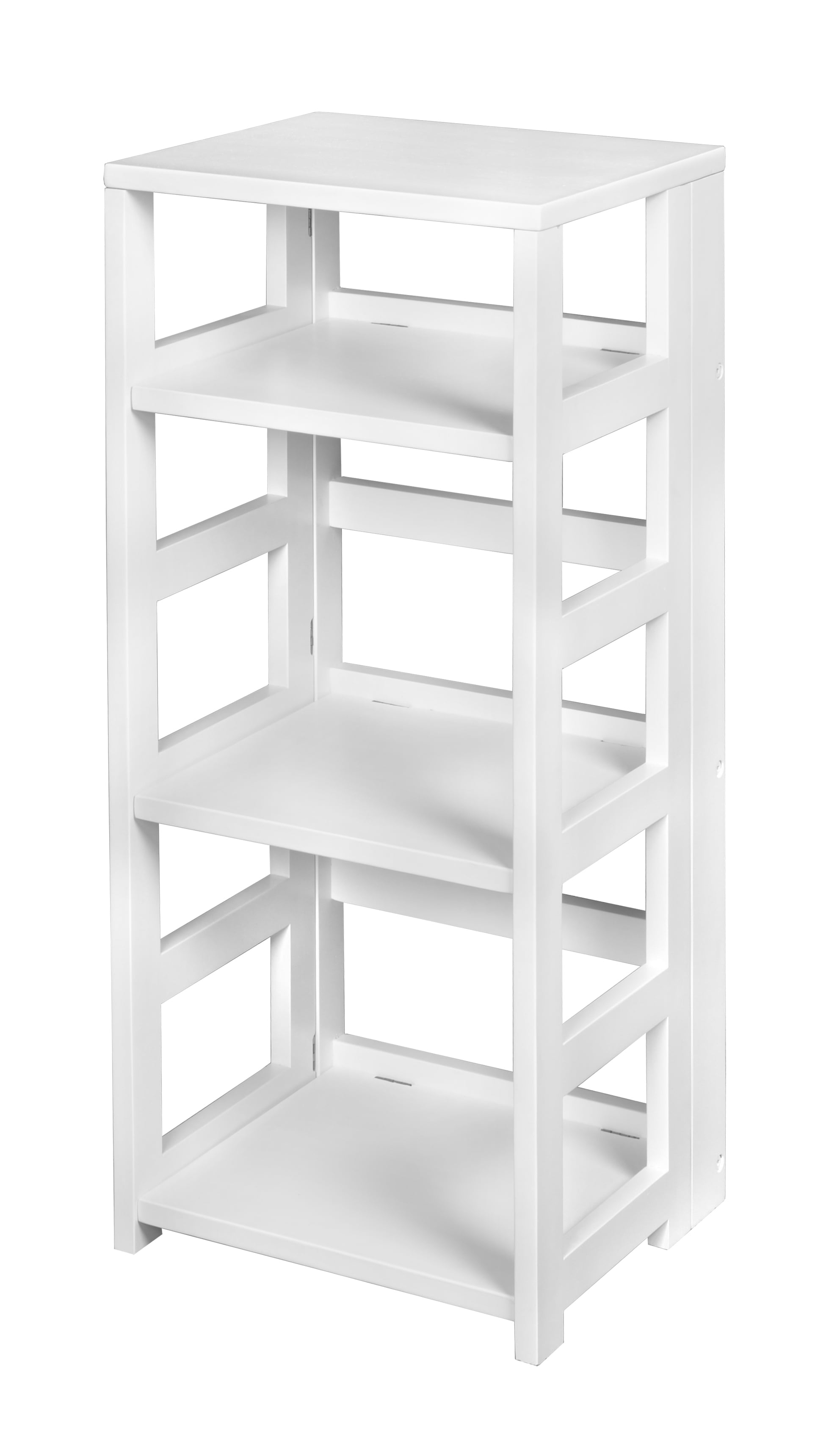Regency Flip Flop 34 In 3 Shelf High Folding No Tools Assembly Wood