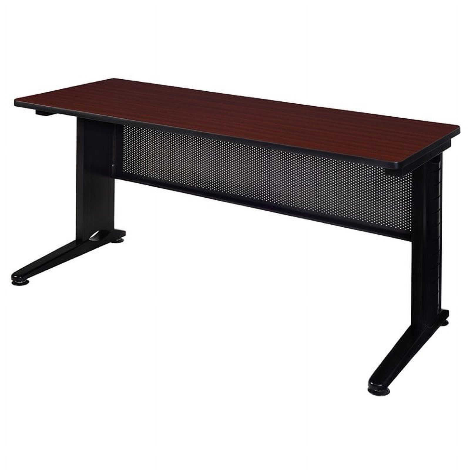 Regency Fusion 66 inch Wooden Training Table in Mahogany Finish ...