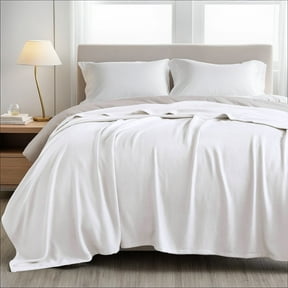 Bare Home Faux Shearling Blanket - Fluffy & Soft - Lightweight - Twin ...