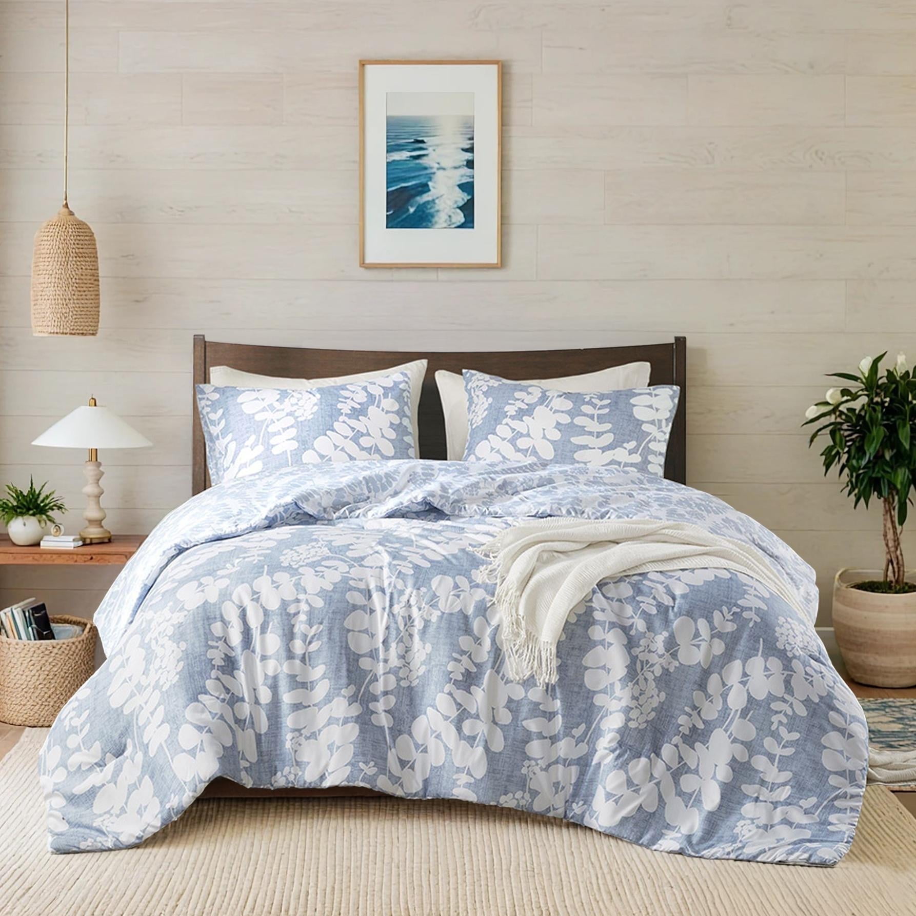 Regency Heights Full/Queen Comforter Sets, 3 Piece Reversible Extra ...