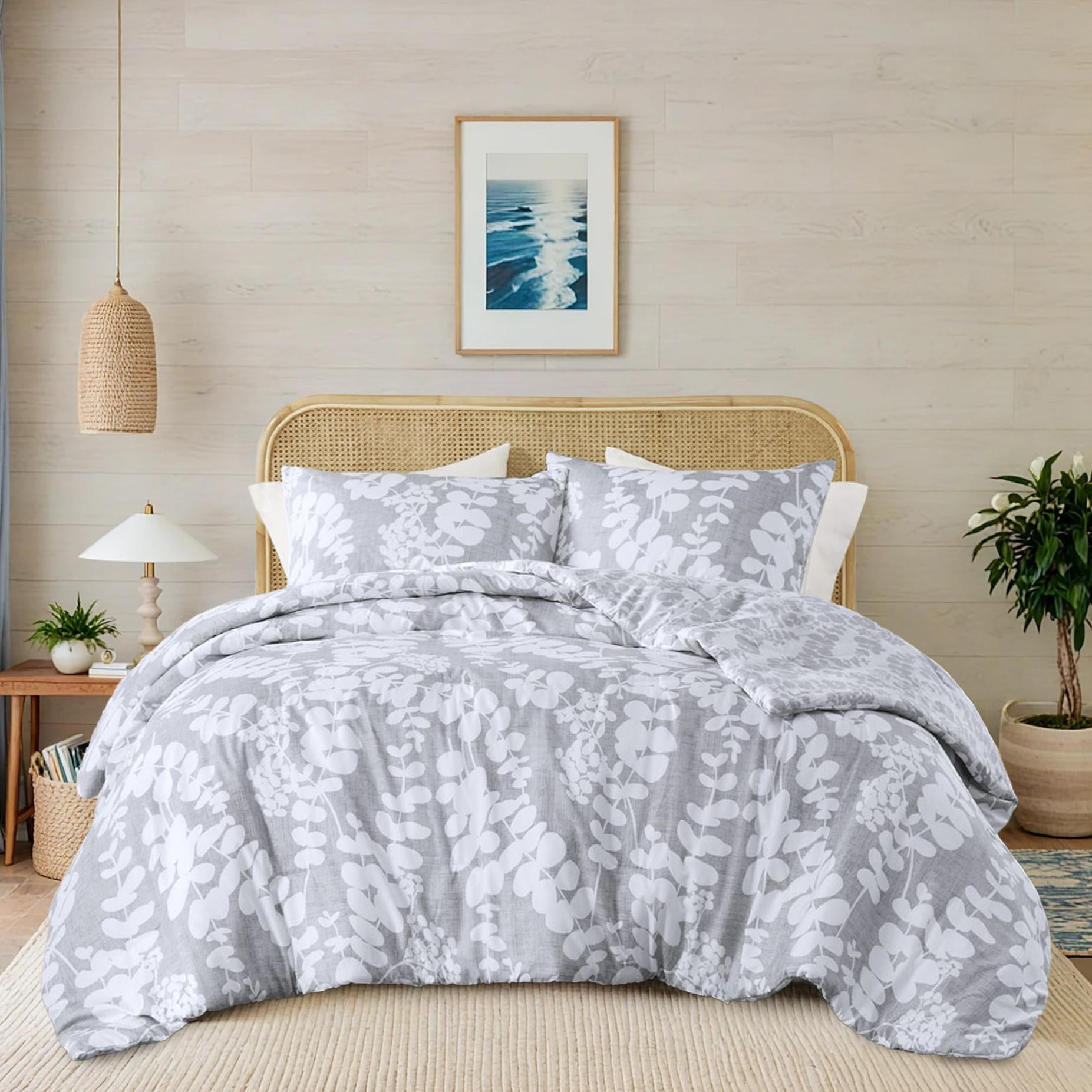 Regency Heights Full/Queen Floral Comforter Sets Reversible 3 Piece ...