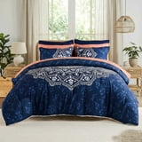 Regency Heights Full/Queen Quilt Set, 3-Piece Reversible Bedspread ...