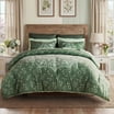 Regency Heights King Size Comforter Set, 9-Piece Bed in a Bag King, Red ...