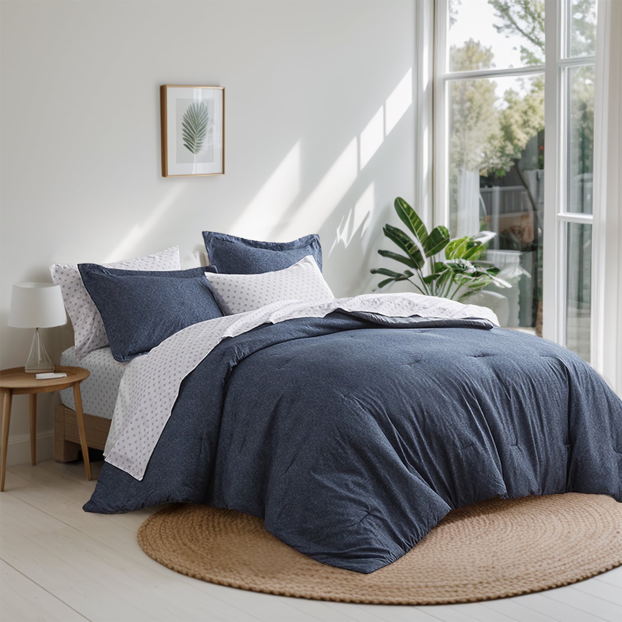 Regency Heights Queen Size Comforter Set, 7-Piece Bed in a Bag with ...