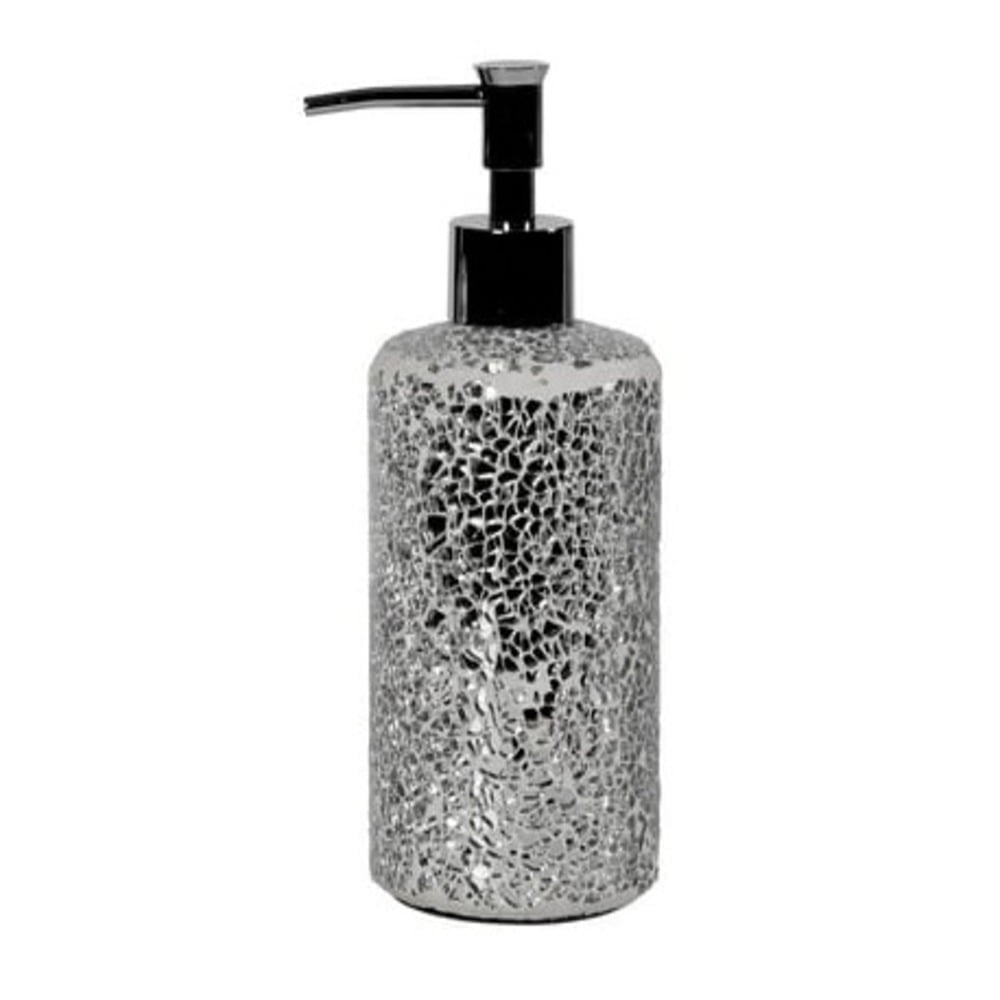 Regency Heights Silver Mirror Mosaic Modern Lotion Pump (Set of 2 ...