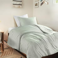 My Texas House Veronica 3-Piece Blue Floral Cotton Slub Comforter Set ...