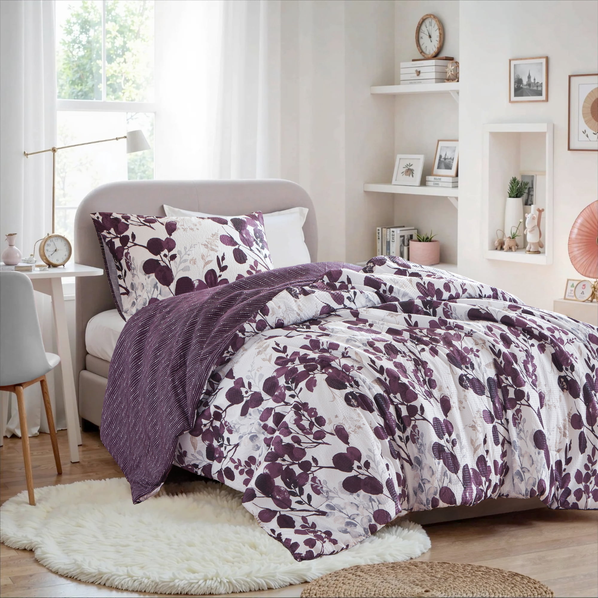 Regency Heights Twin/Twin XL Comforter Sets, Reversible Seersucker ...
