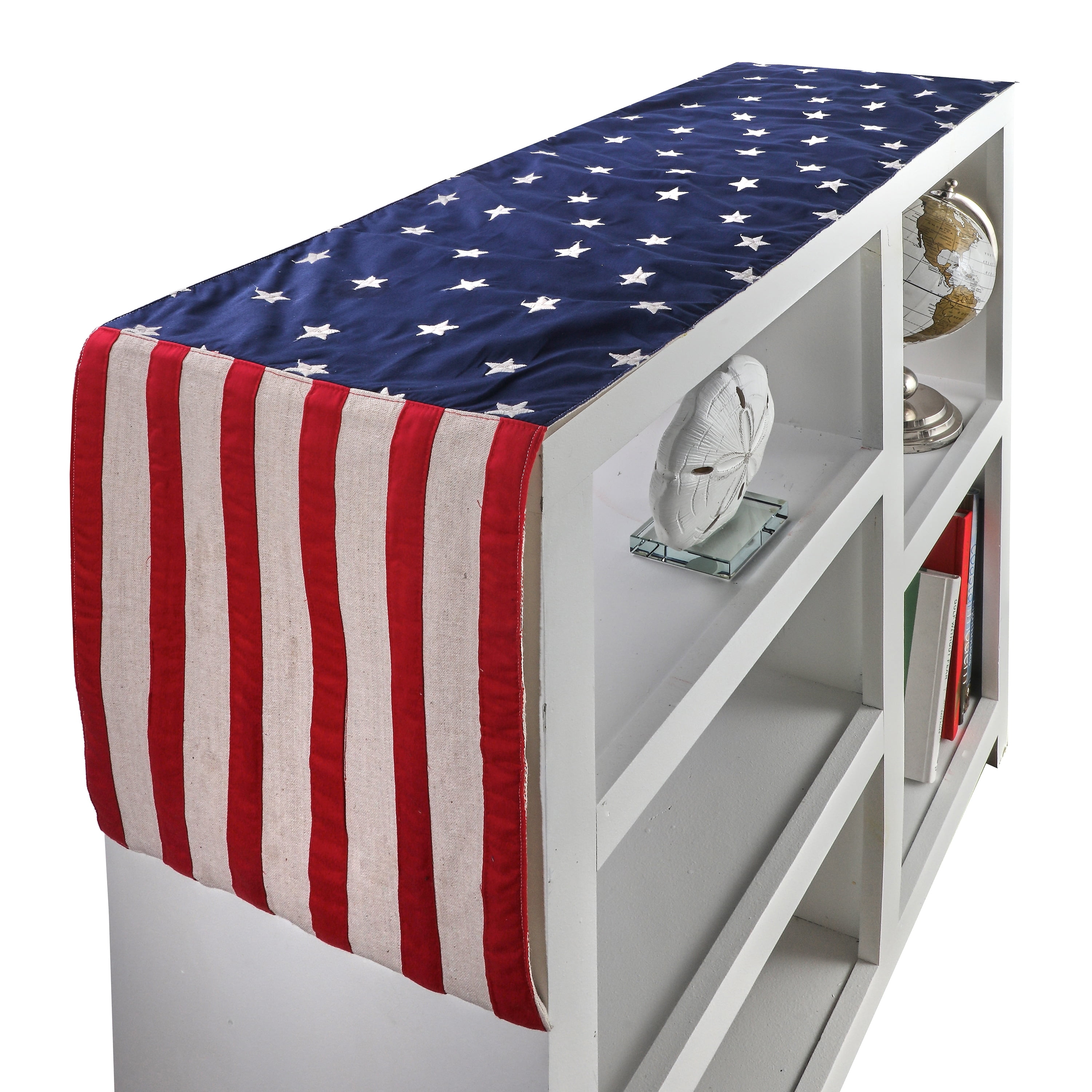 Regency International 13"X72" Americana Stars & Stripes Table Runner ...