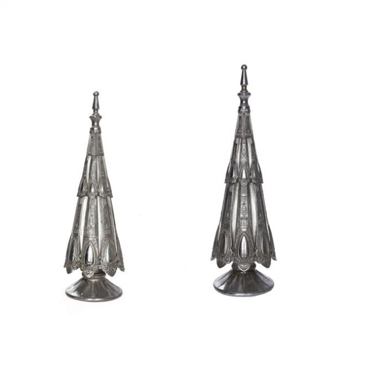 Regency International 15-19.5" Resin Regal Medallion Tree, Set of 2 ...