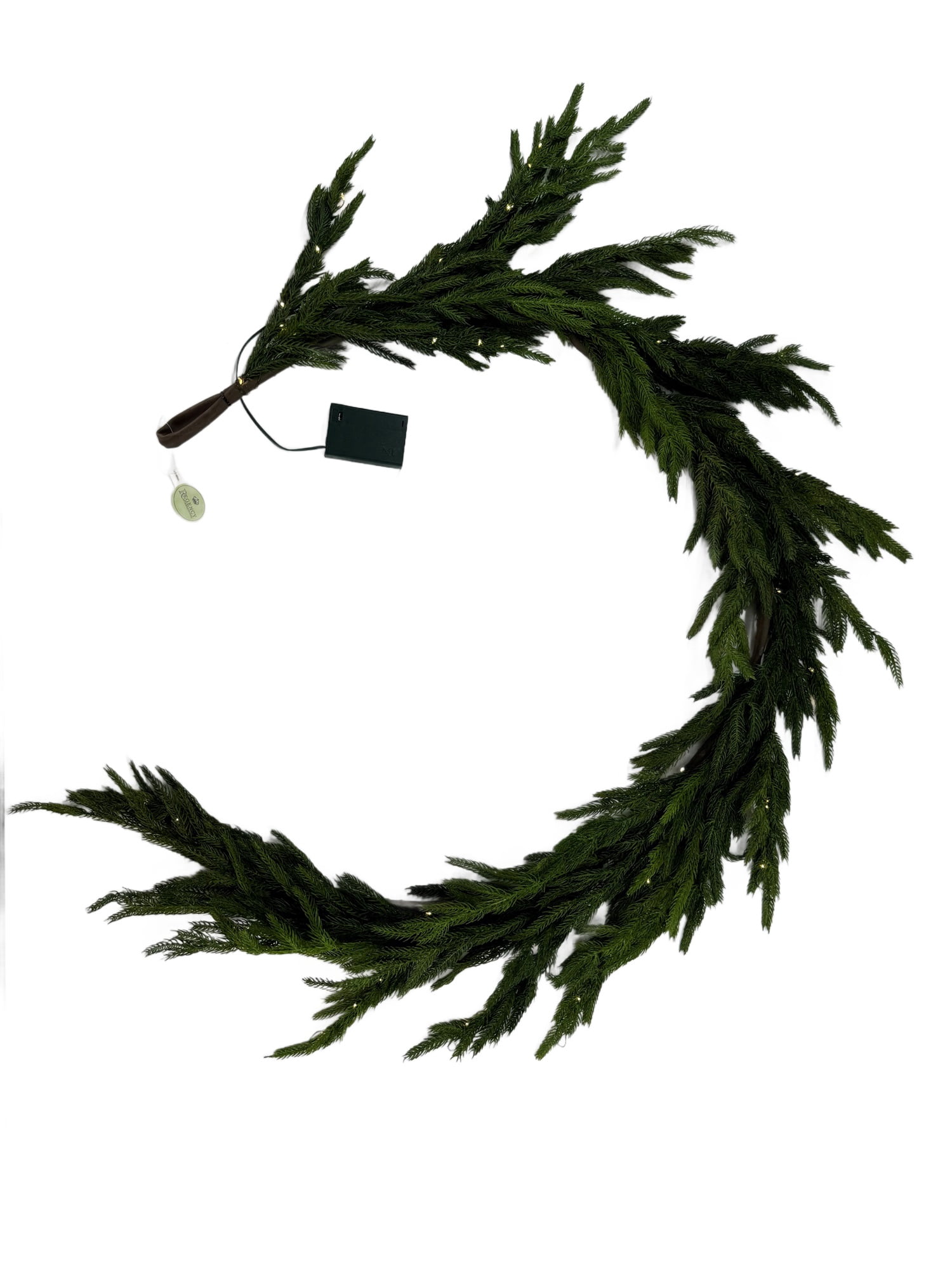 Regency International 60"Led Natural Touch Norfolk Pine Garland - 60 ...