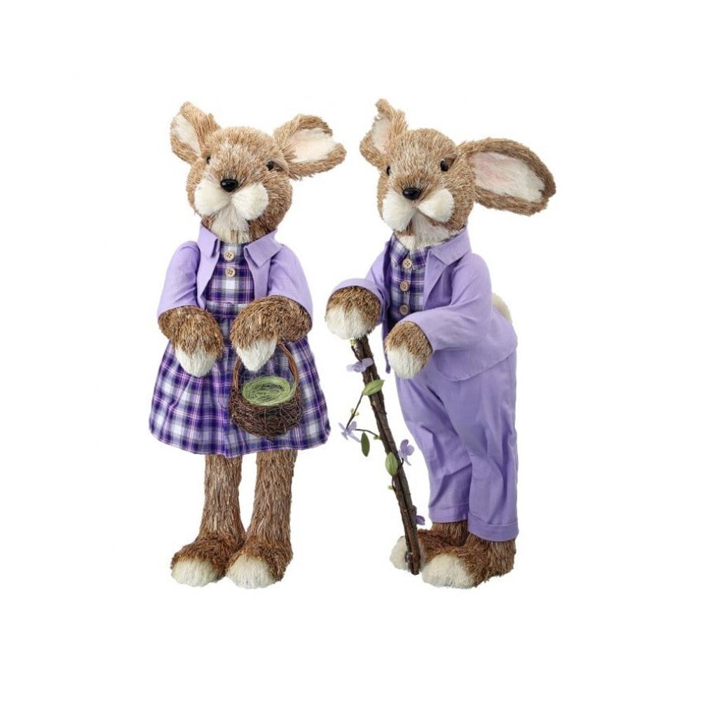 Regency International Dressed Bunny Figurine, Assortment of 2, 22 ...