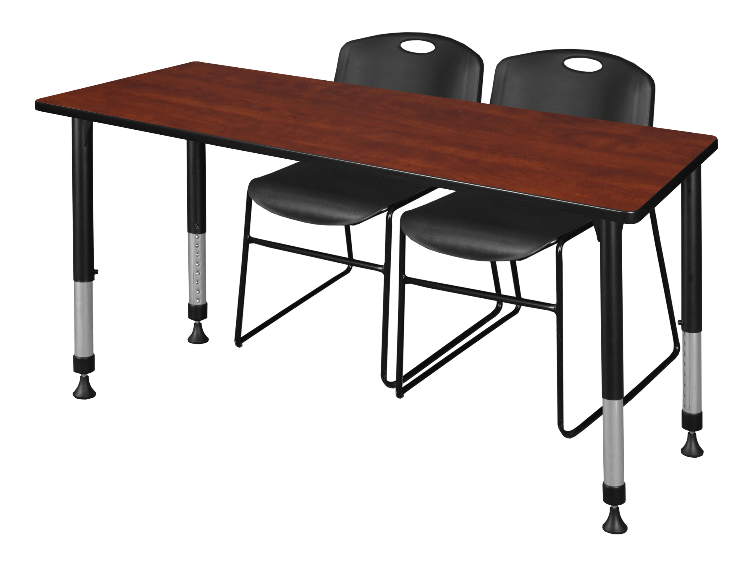 Tables > Height Adjustable > Rectangular Table & Chair Sets, 60 W, 24 L ...