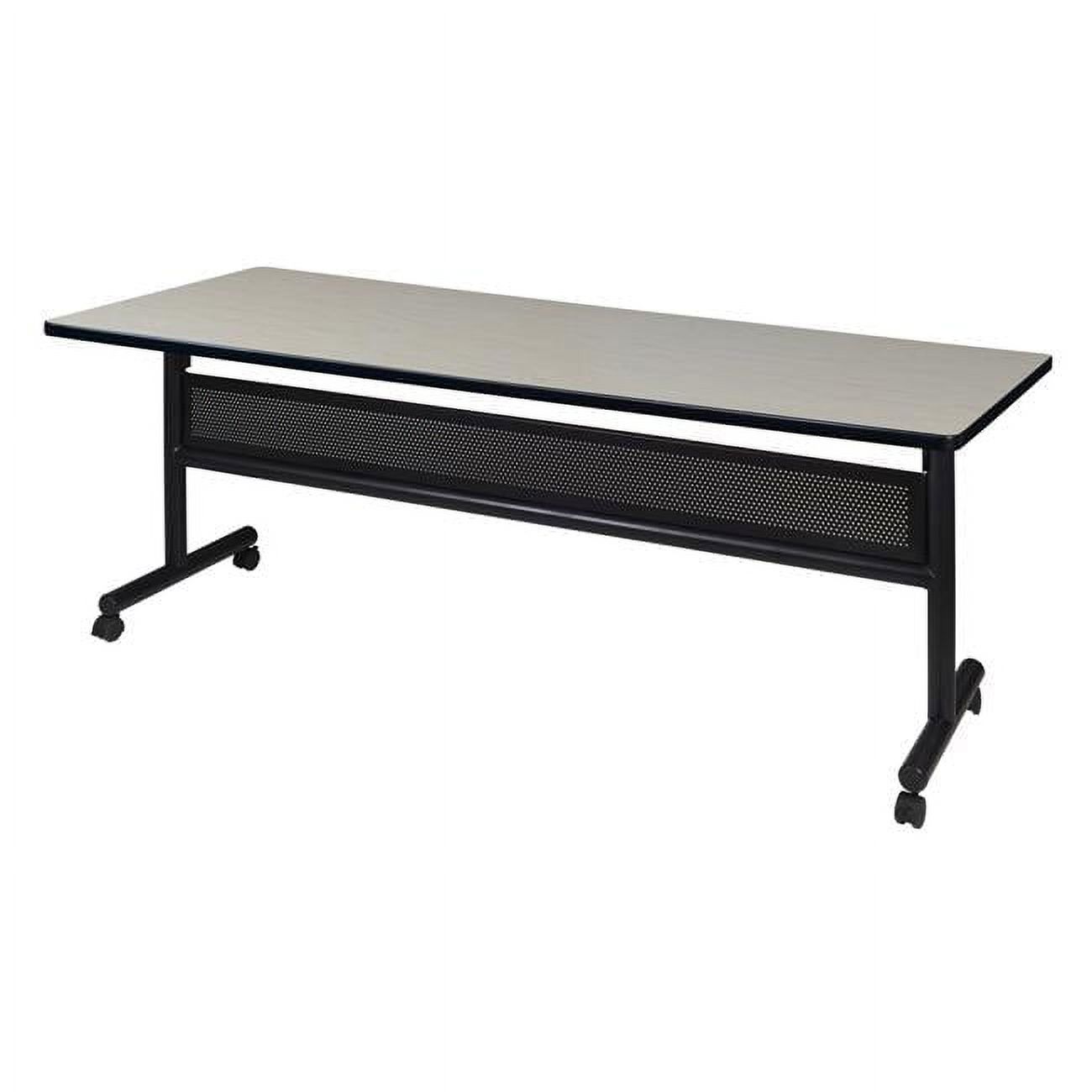 Regency Kobe 72 x 30 in. Kobe Flip Top Mobile Training Table with ...