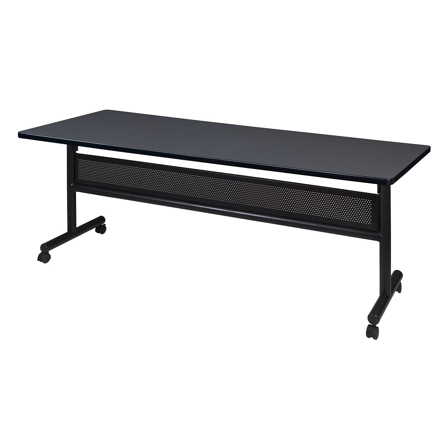 Regency Kobe Flip Top with Modesty Panel 72" x 30" Metal and Wood ...