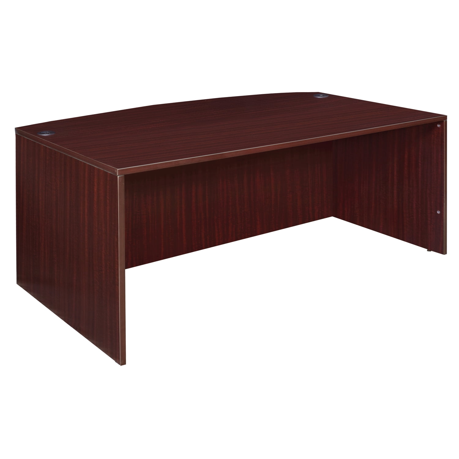 Regency Legacy 71" Bowfront Desk Shell- Mahogany - Walmart.com