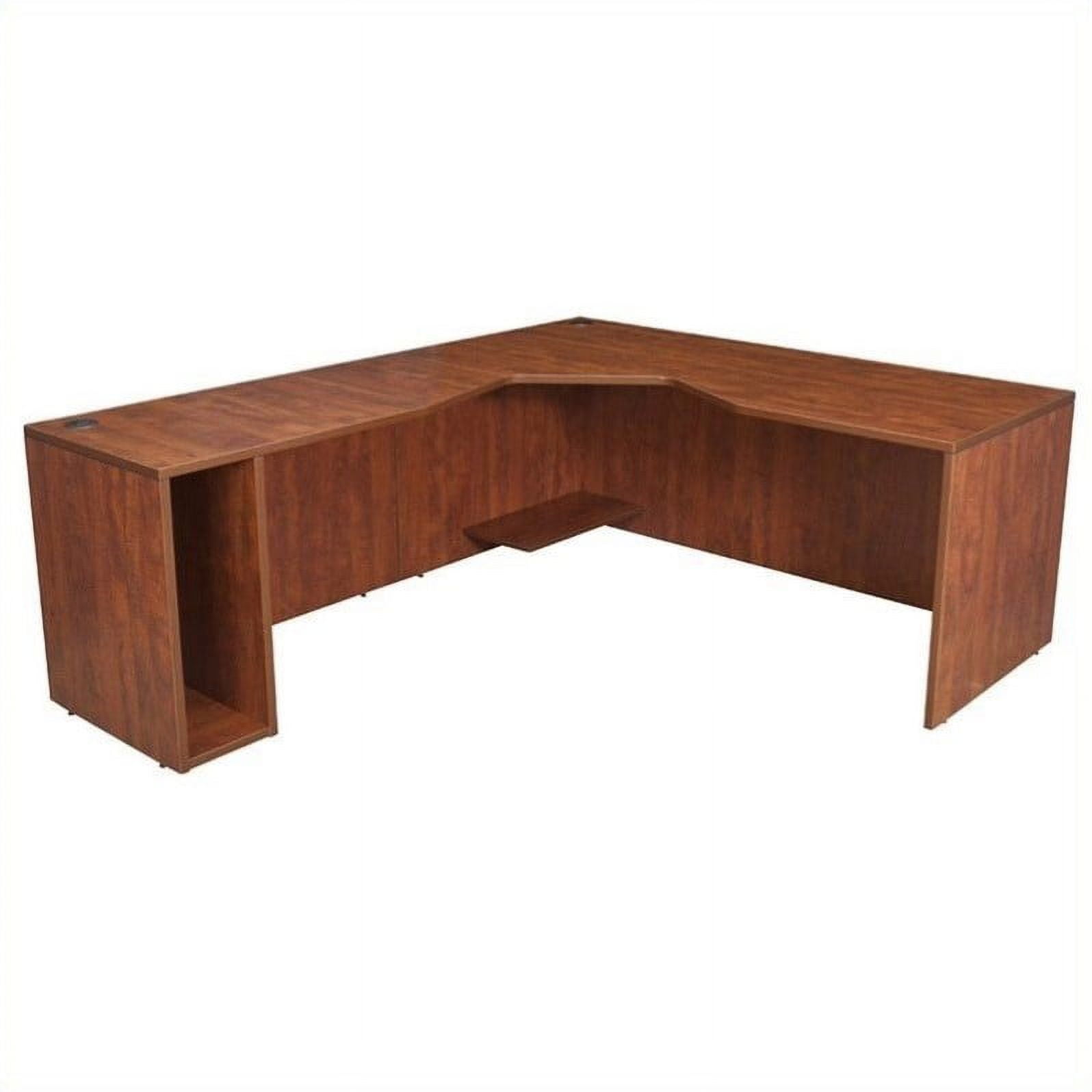 Regency Legacy 71" Left Angle Corner Desk in Cherry - Walmart.com