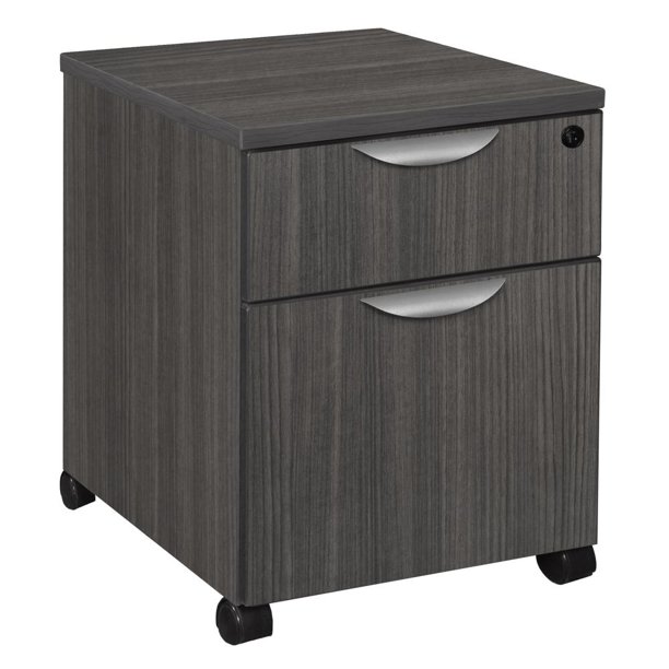 Regency Legacy Box File Mobile Pedestal- Ash Grey - Walmart Business ...