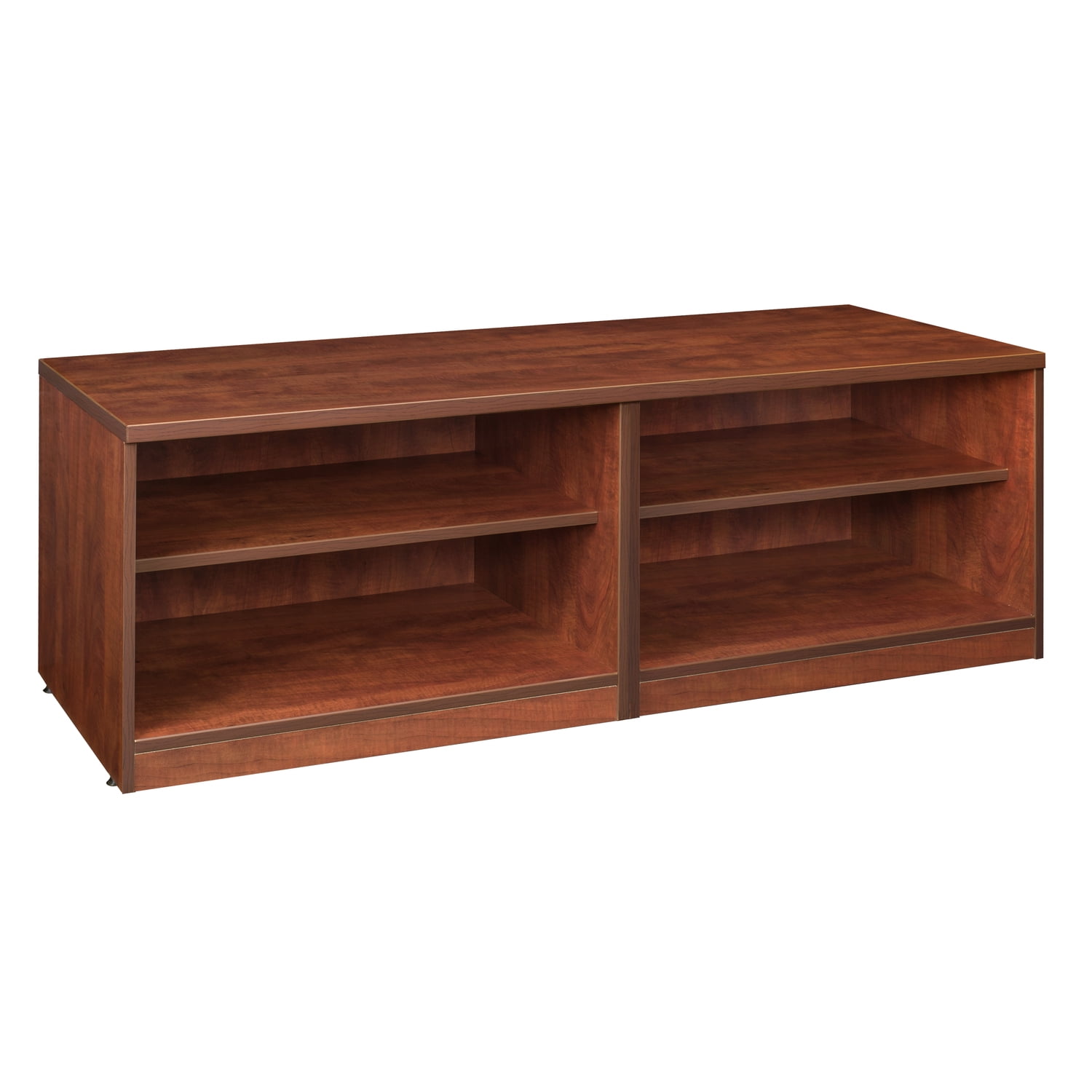 Regency Legacy Double Open Shelf Low Credenza- Cherry - Walmart.com