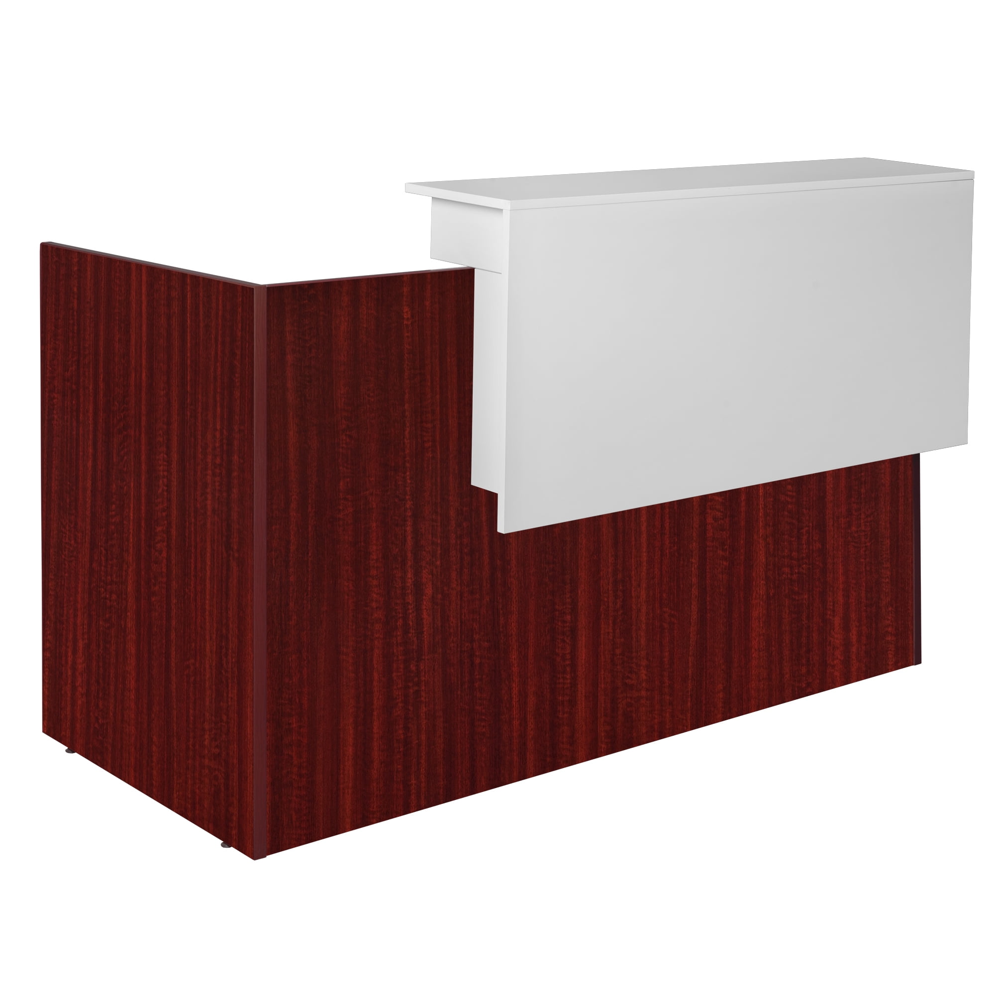 Regency Legacy Reception Desk Shell with White Transaction Top ...