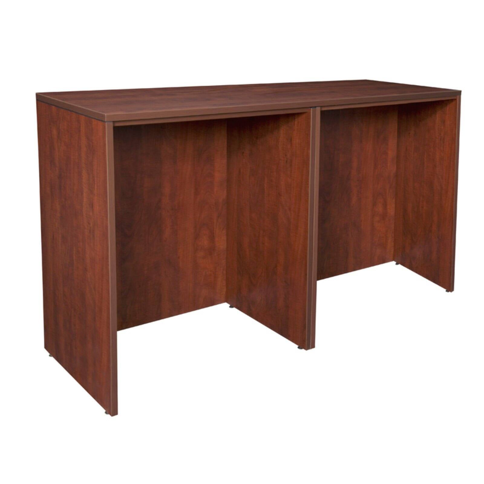 Regency Legacy Stand Up Side to Side Desk/ Desk- Cherry - Walmart.com