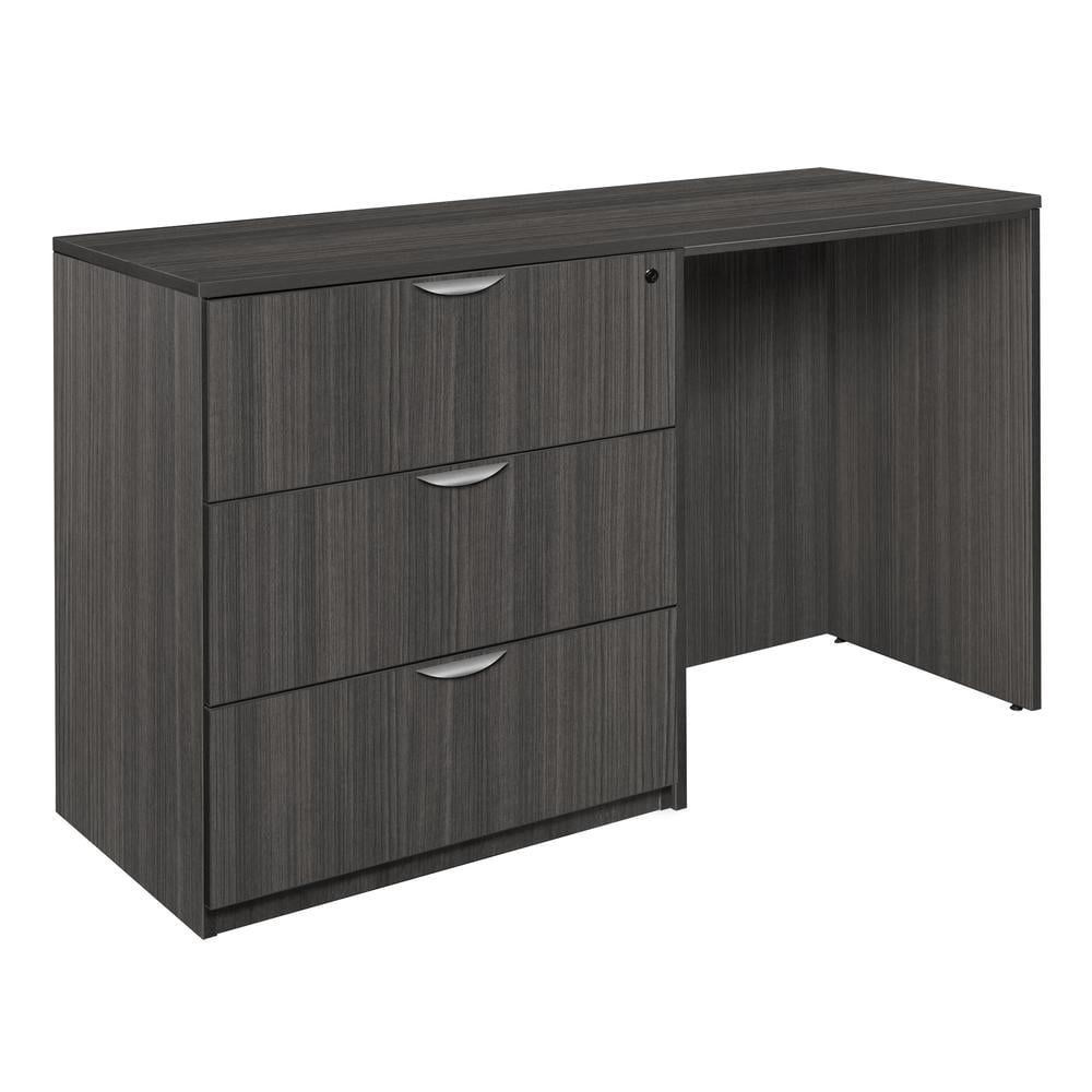 Regency Legacy Stand Up Side to Side Lateral File/ Desk- Ash Grey ...
