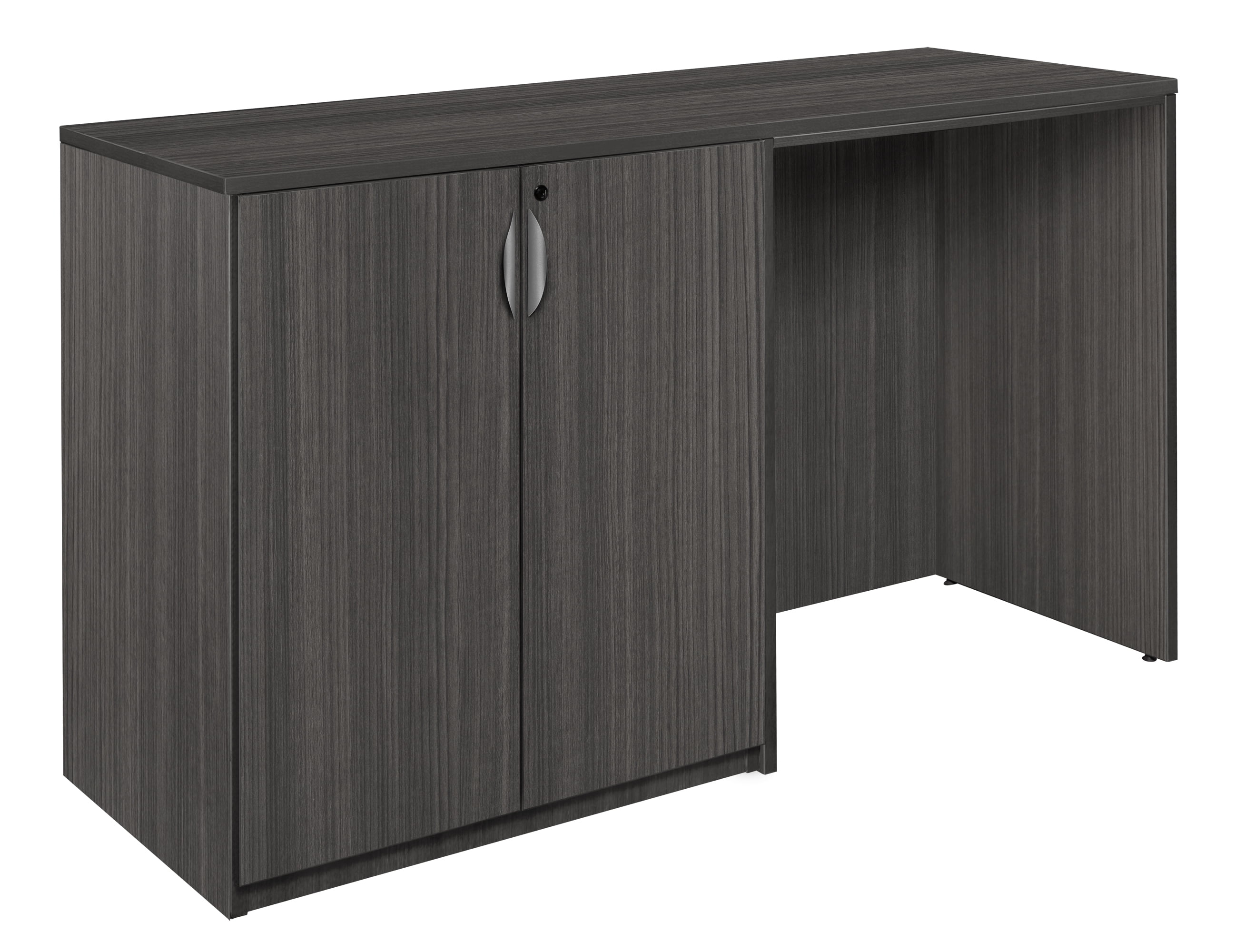 Regency Legacy Stand Up Side to Side Storage Cabinet/ Desk- Ash Grey ...