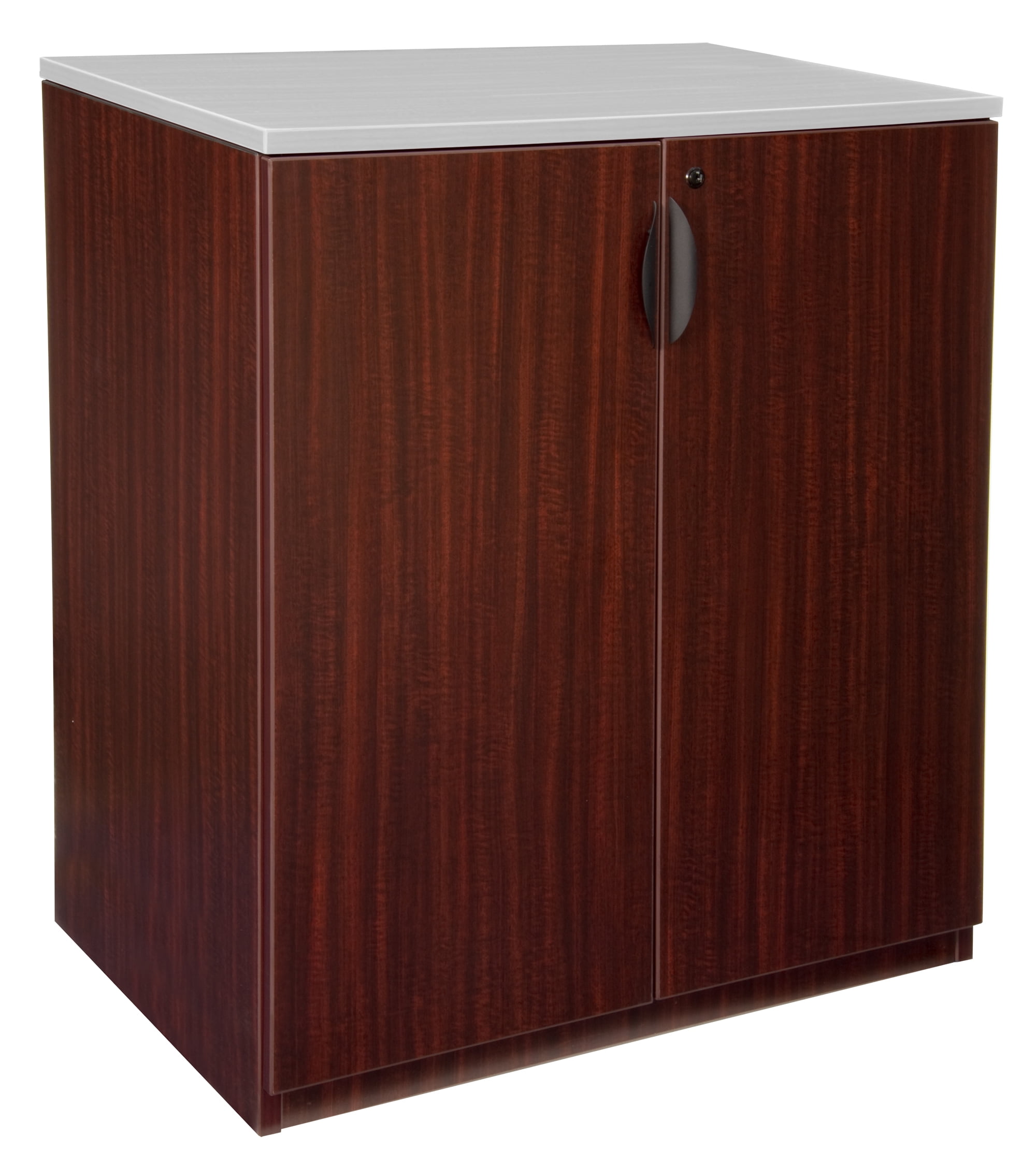 Regency Legacy Stand Up Storage Cabinet (w/o Top)- Mahogany - Walmart.com