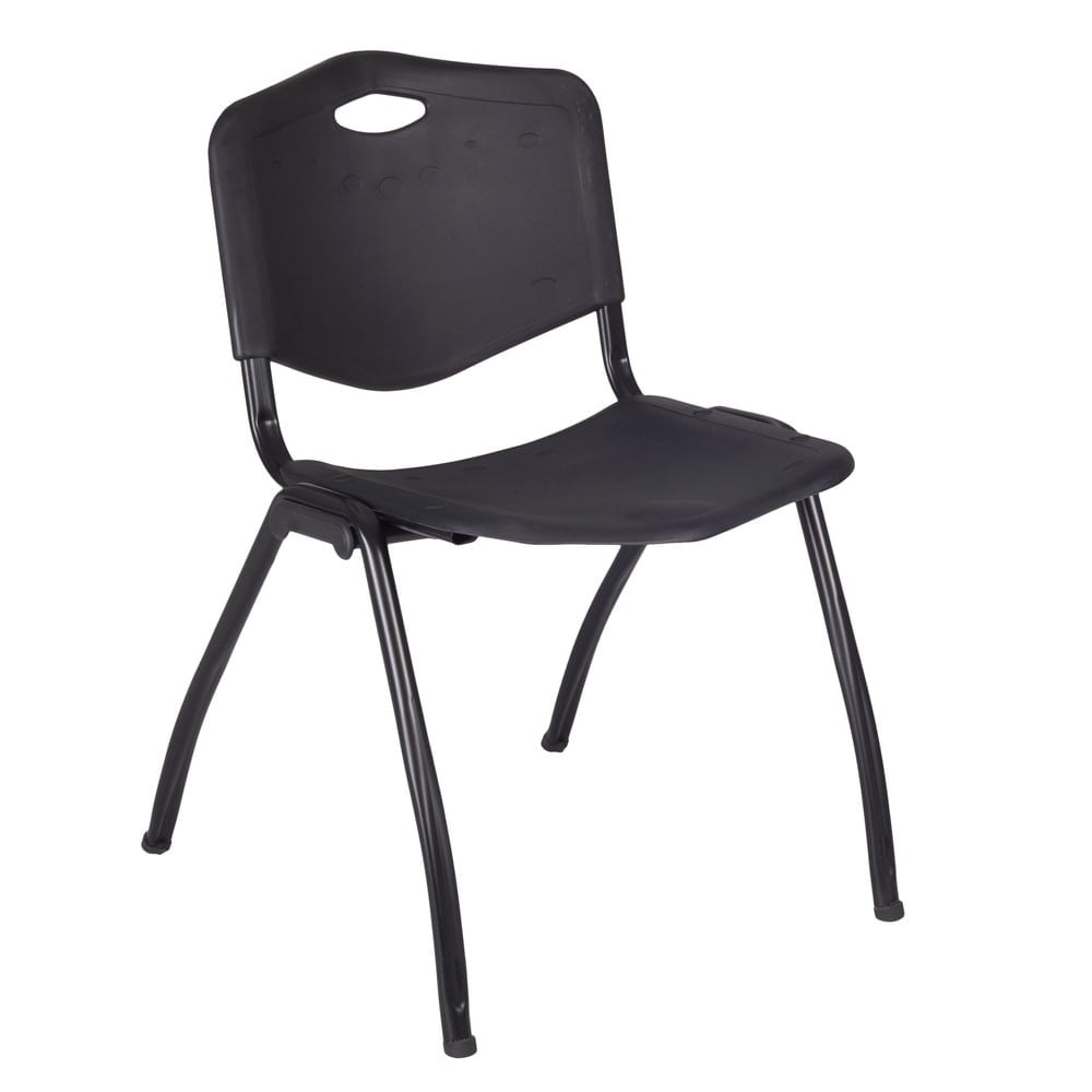 Regency 'M' Stack Chair- Black - Walmart.com