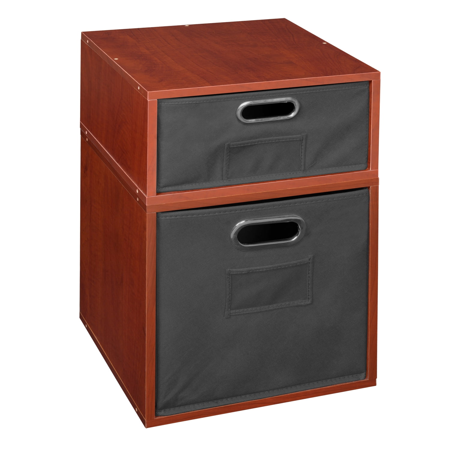 Regency Niche Cubo Storage Set- 1 Full Cube/1 Half Cube with Foldable ...