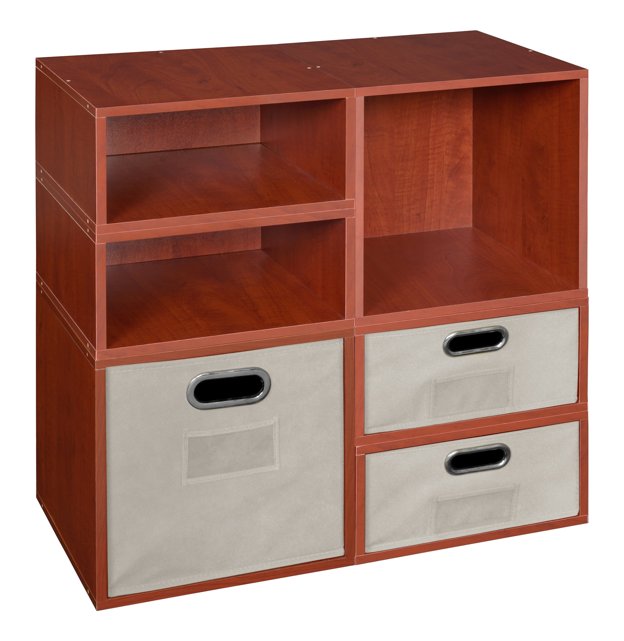 Niche Cubo Storage Set- 2 Full Cubes/4 Half Cubes with Foldable Storage ...