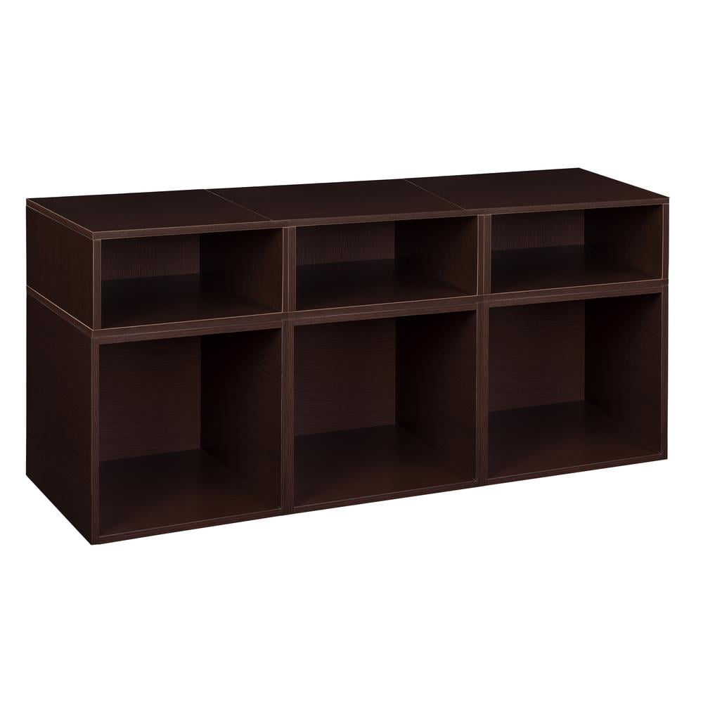 Regency Niche Cubo Storage Set- 3 Full Cubes/3 Half Cubes- Truffle ...