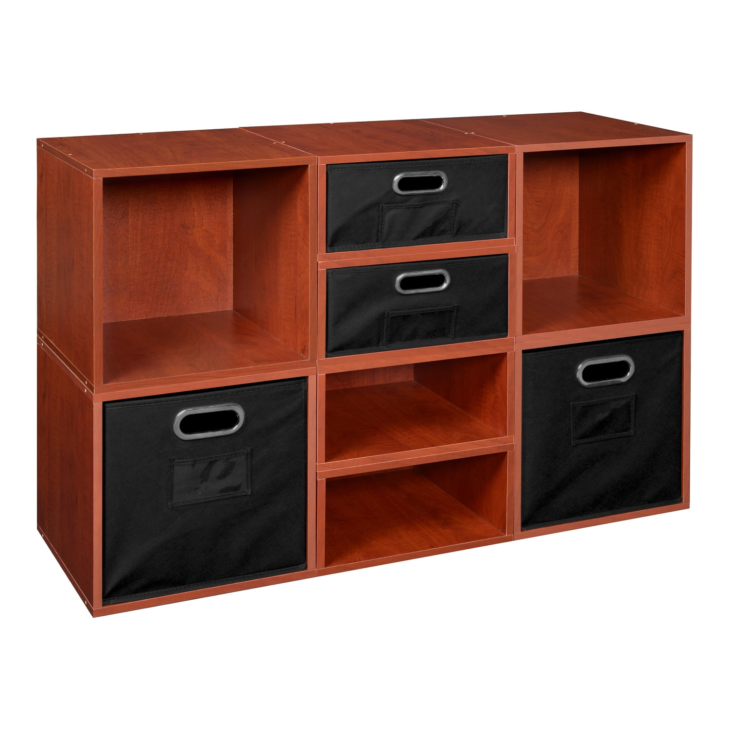 Regency Niche Cubo Storage Set- 4 Full Cubes/4 Half Cubes with Foldable ...