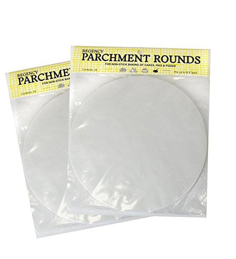 Regency Parchment Rounds 9" - 48 Pack - Walmart.com