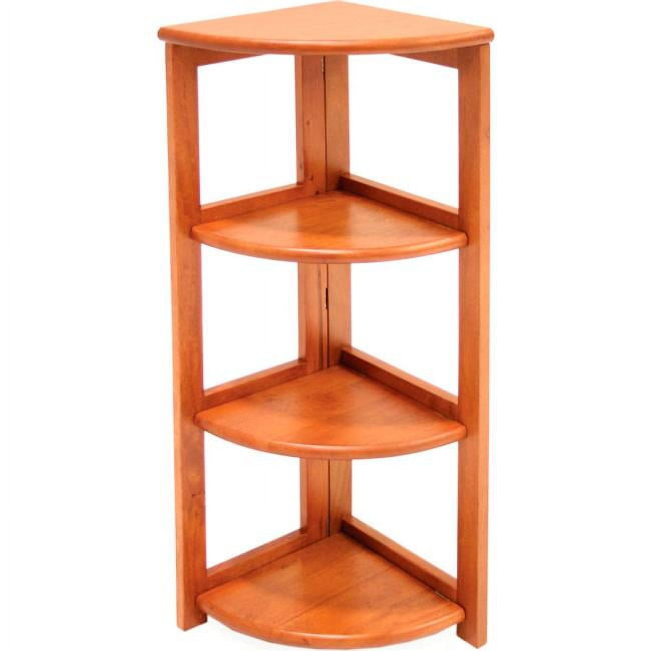 Regency Seating B210675 Corner Flip Flop Bookcase - Cherry - 34 x 12 in ...