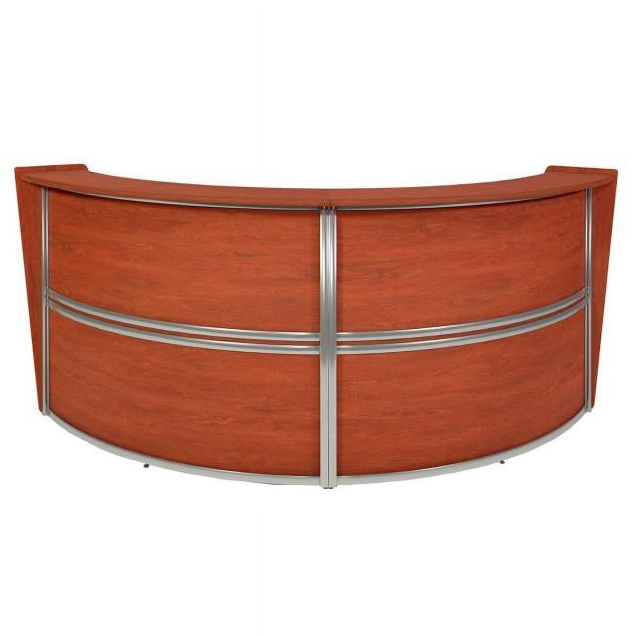 Regency Seating B3139524 Marque Double Unit Reception Curved Desk ...