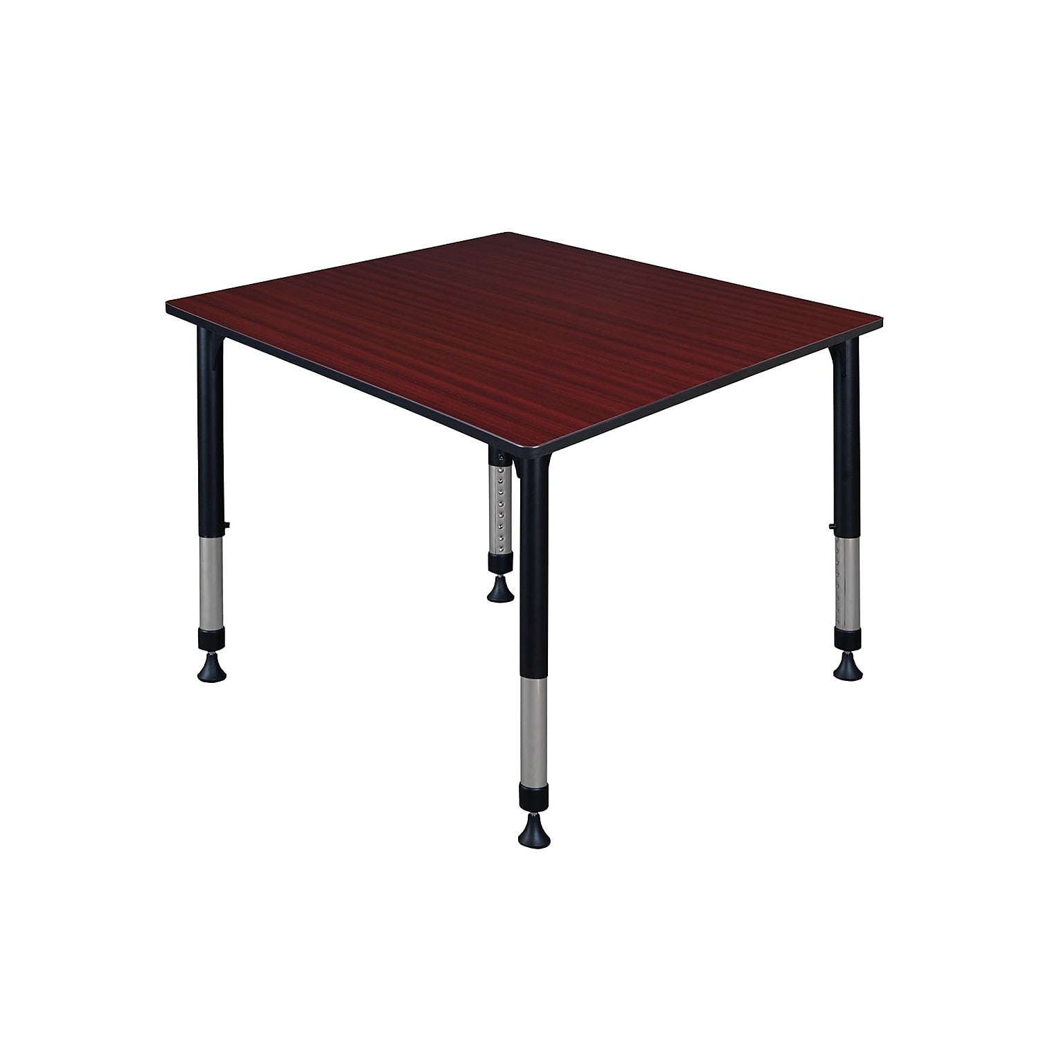 Regency Square Activity Table Height Adjustable Mahogany (TB4848MHAPBK ...
