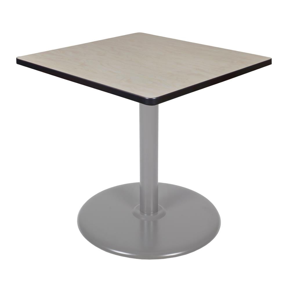 Regency Via 30" Square Platter Base Table- Maple/Grey - Walmart.com